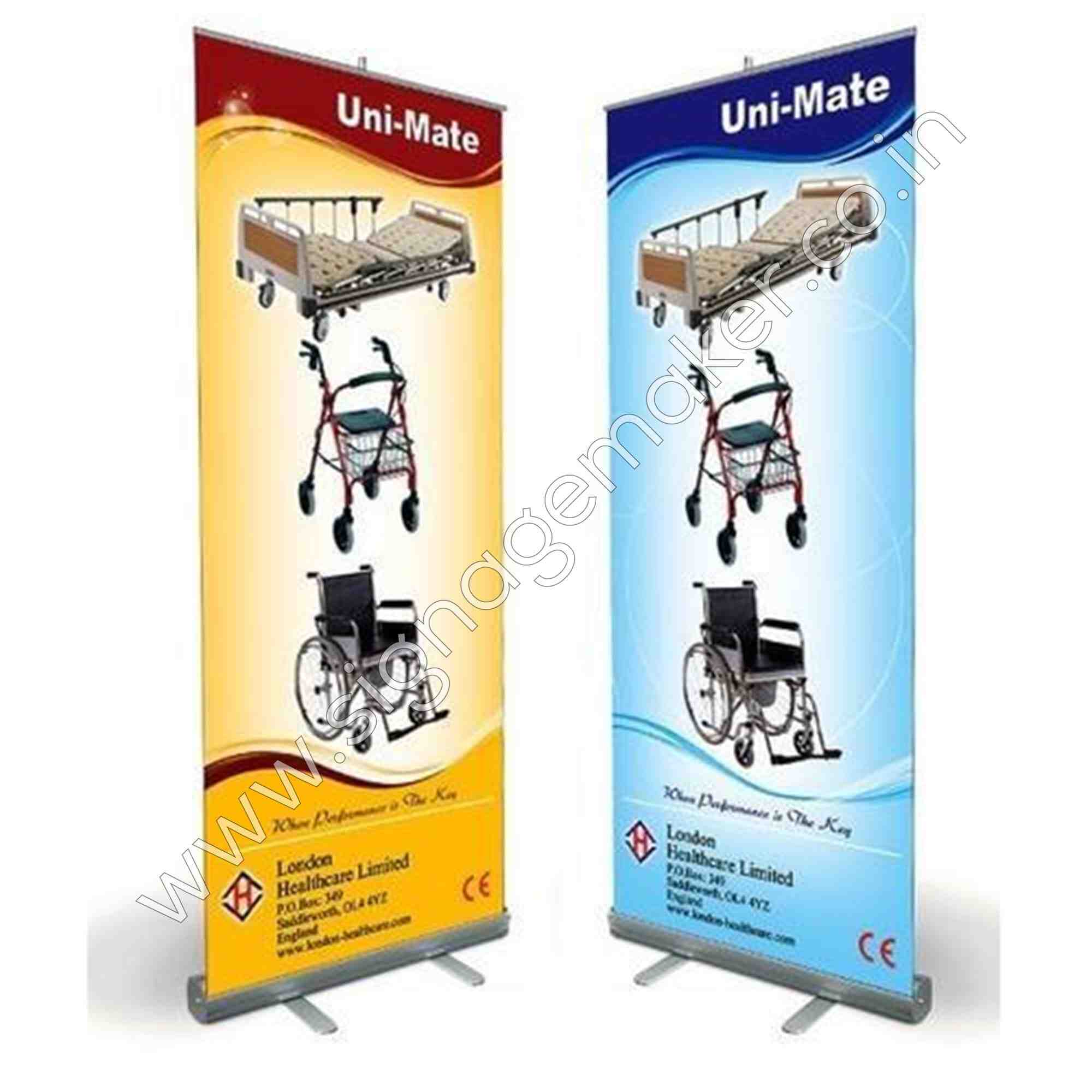 Premium Luxury Standees for High-End Displays & Branding Signagemaker