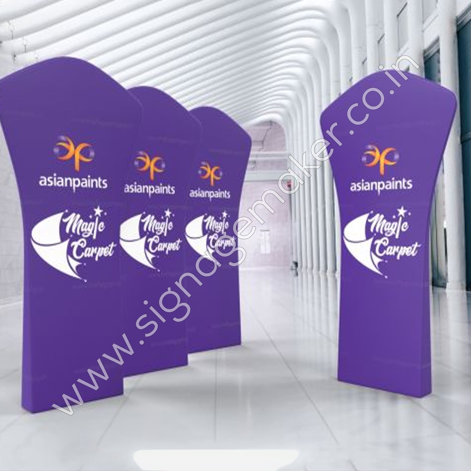 Premium Custom Valencia Standee for Promotions and Events Signagemaker