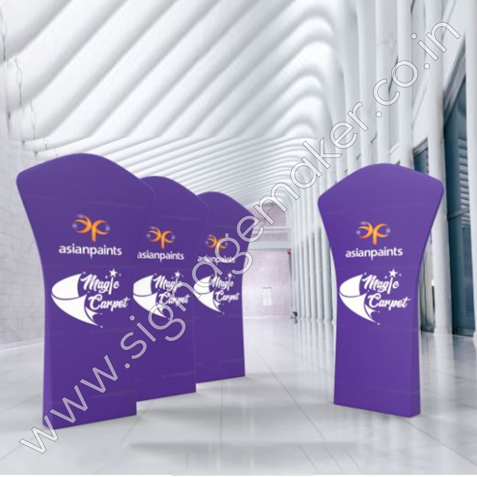 Premium Custom Valencia Standee for Promotions and Events Signagemaker