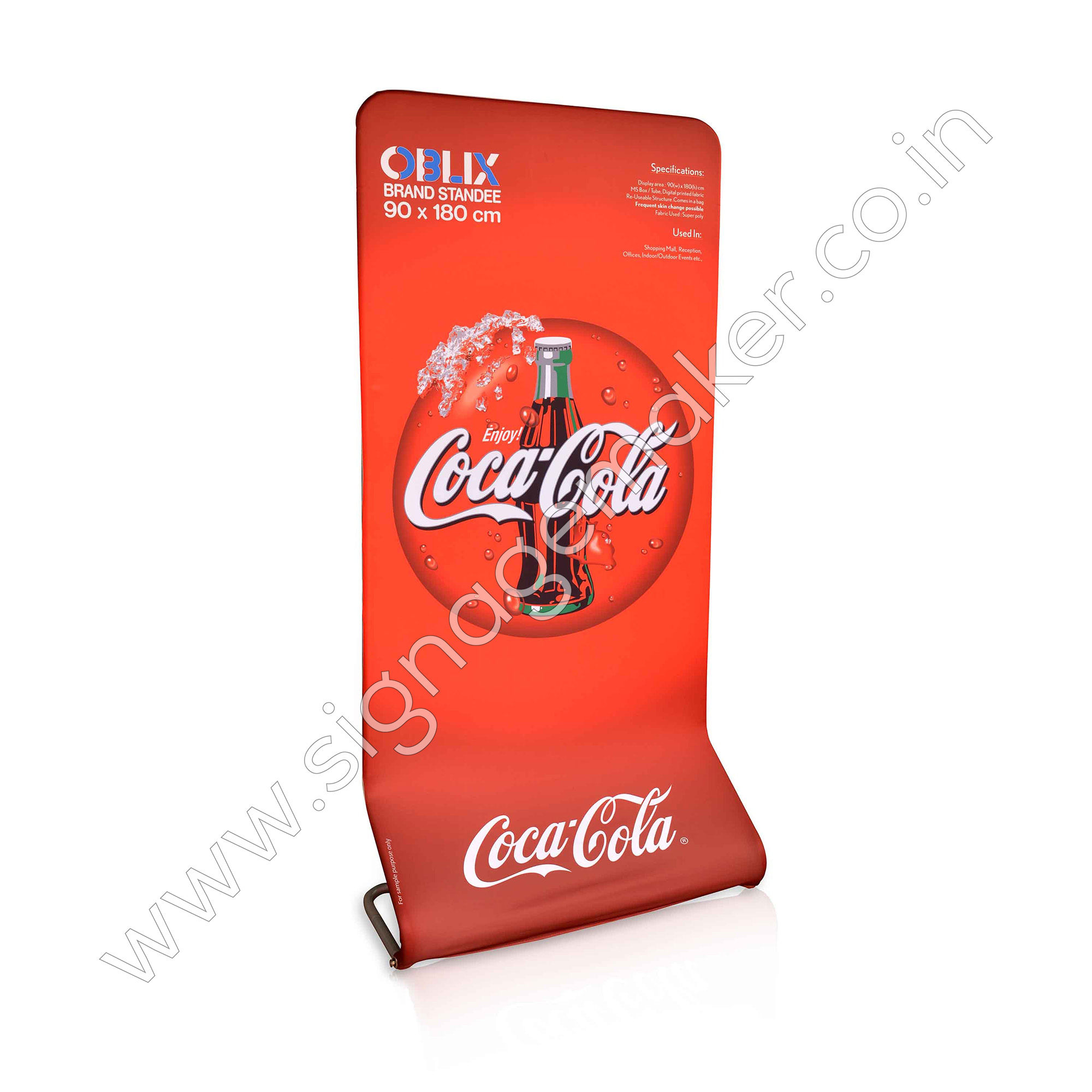 Premium Elegant Standees for Events, Exhibitions, and Retail Displays ...